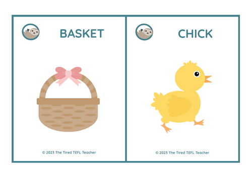 ESL Easter Flashcards | Teaching Resources