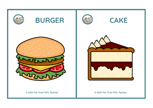 ESL Food Flashcards | Teaching Resources