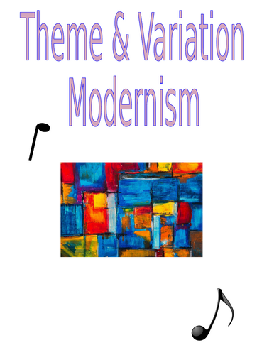 Rhythm, World Music, Modernism Booklets | Teaching Resources