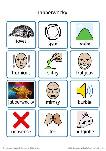 The Jabberwocky- Guided Reading scheme of work with resources ...