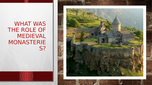 Medieval religion - 3. What was the role of medieval monasteries ...