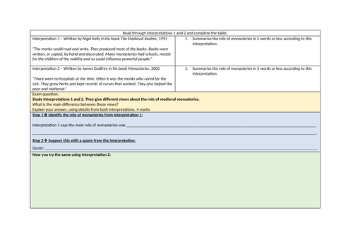 Medieval religion - 3. What was the role of medieval monasteries ...