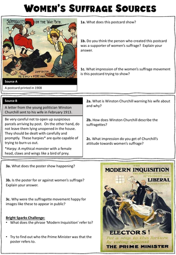 Suffragists & Suffragettes - Votes for Women | Teaching Resources