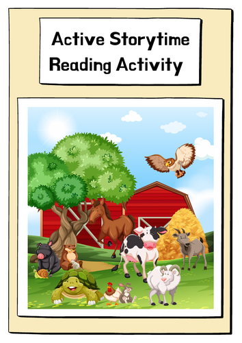 Primary Active Storytime - Reading with Noises and Sounds. Farm Animal ...