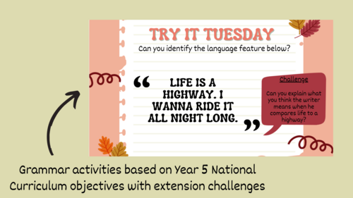 Year 5 Morning Work/Starters Autumn Term 1 | Teaching Resources