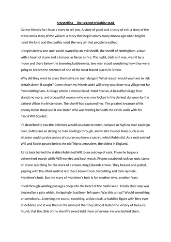 Oral Traditions: Myths, Legends, Fairy Tales | Teaching Resources