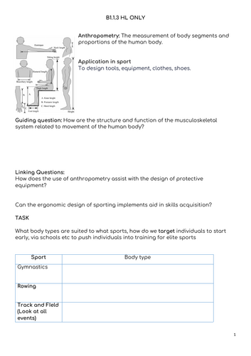 DP SEHS 2024 curriculum B 1.1 | Teaching Resources