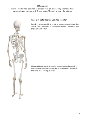 DP SEHS 2024 curriculum B 1.1 | Teaching Resources