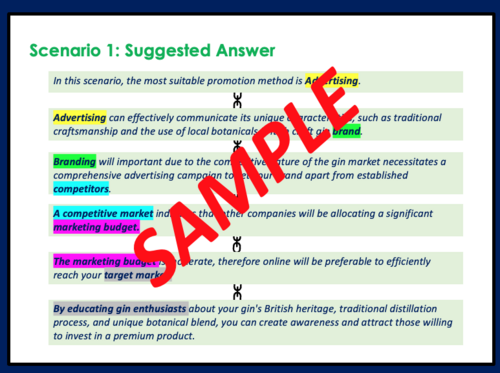 Promotion - AQA A Level Business Studies - Lesson PowerPoint | Teaching ...