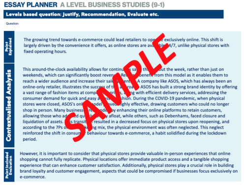 Digital Marketing & E-commerce - AQA A Level Business Studies - Lesson ...
