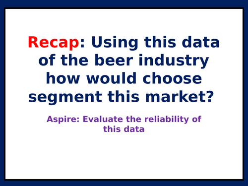 Integrated Marketing Mix - AQA A Level Business Studies - Lesson ...