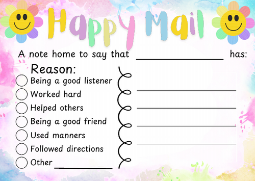 Happy Mail | Teaching Resources