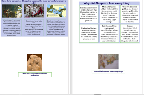 Ancient Rome Booklet for KS3: 12 lessons | Teaching Resources