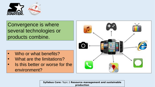 Resource Management and Sustainable Production IB DP DT Topic 2 ...