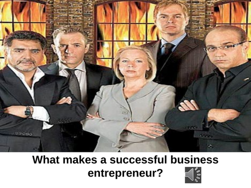 GCSE Business Edexcel 9-1 Introduction lesson- entrepreneurs and ...