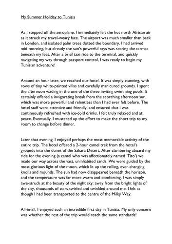 Recount of a Journey - Lesson 1 - What are Recounts? | Teaching Resources