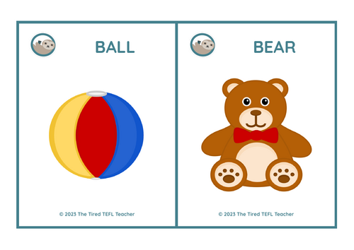ESL Toys Flashcards | Teaching Resources