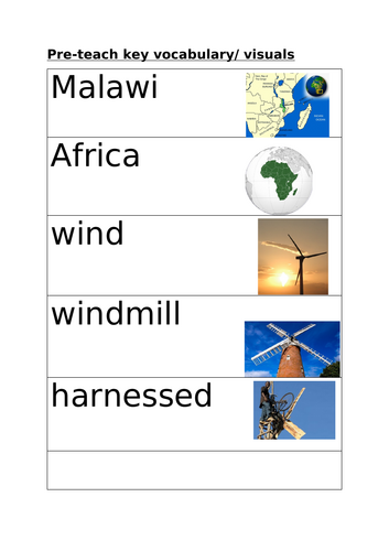 KS2 The Boy Who Harnessed the Wind by William Kamkwamba and Bryan ...