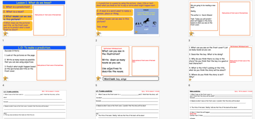 Skellig by David Almond -predication based on front cover | Teaching ...