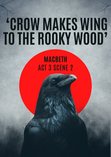 Macbeth Bird Quotations - 11 Posters: Engage & Excel | Teaching Resources