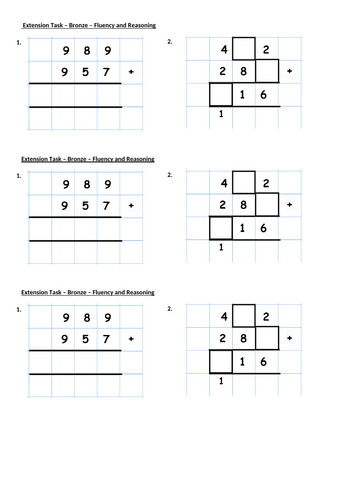 Column Addition Interview Lesson Y3/4 | Teaching Resources