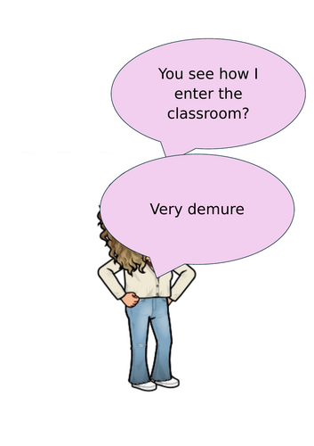 Very Demure, Very Mindful TikTok Fun Expectation Class Display ...