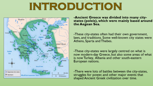 Ancient Greeks - Introduction to Ancient Greece Lesson! | Teaching ...
