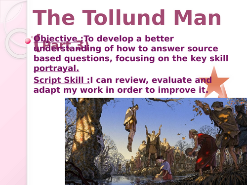 KS3 History Tollund Man - 5 part lesson unit and SOW | Teaching Resources