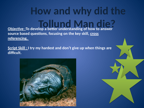 KS3 History Tollund Man - 5 part lesson unit and SOW | Teaching Resources