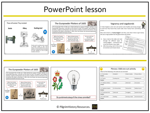 Tudor and Stuart Crime and Punishment | Teaching Resources