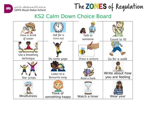 Primary 5/Year 4 Zones of Regulation Wellbeing Week | Teaching Resources
