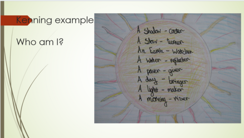 Plan and write a kennings poem double lesson. | Teaching Resources