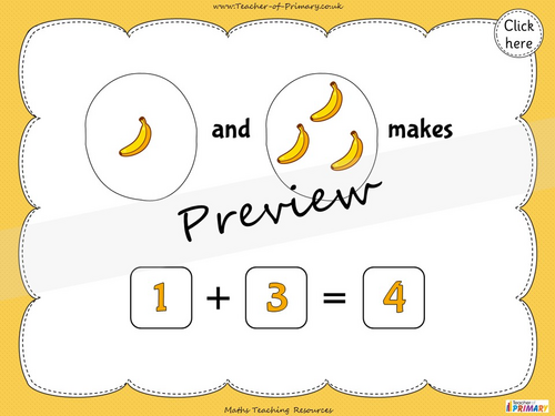 Number Bananas - Beginning to Add - EYFS | Teaching Resources