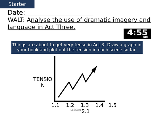 Romeo and Juliet Lesson 6 Act 3 | Teaching Resources