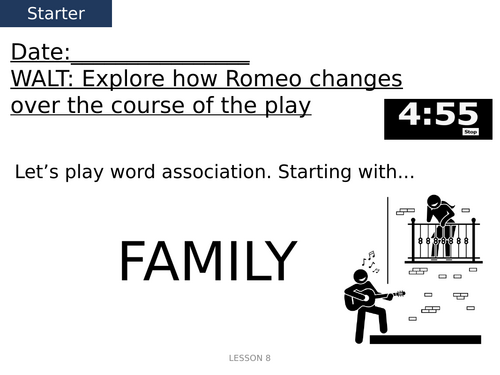 Romeo and Juliet Lesson 8 Act 5 | Teaching Resources