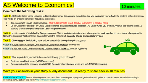 2024-25 CIE AS Economics (9708) UNIT 1 Basic Economic Ideas and ...