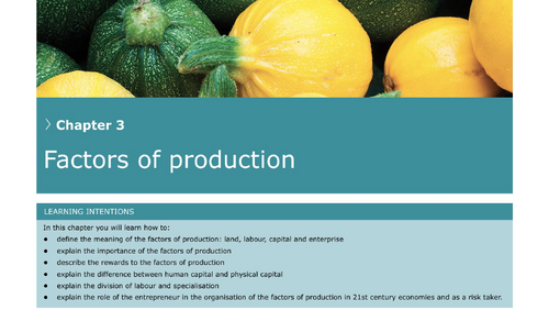 2024-25 CIE AS Economics (9708) UNIT 1 Basic Economic Ideas and ...