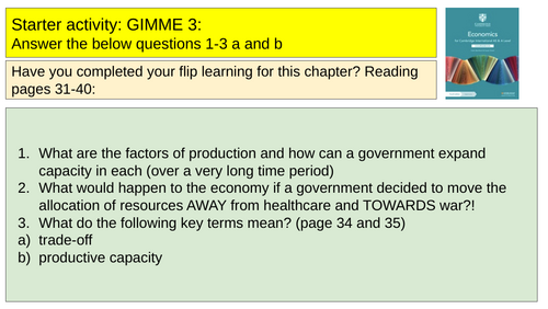 2024-25 CIE AS Economics (9708) UNIT 1 Basic Economic Ideas and ...