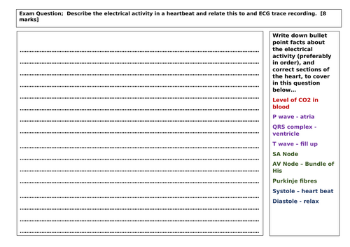 BTEC Health & Social Care Unit 3 Anatomy & Physiology B2 Cardiovascular ...