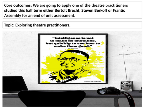 Exploring theatre practitioners scheme of work. | Teaching Resources