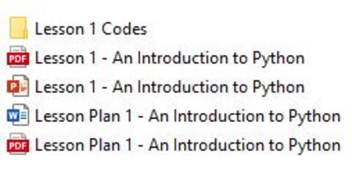Beginners to Python Programming - Lesson 1 | Teaching Resources Beginners to Python Programming - Lesson 1 | Teaching Resources