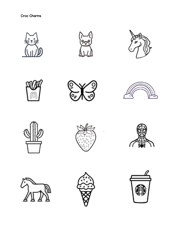 Crocs-Themed All About Me Craft for Back to School | Fun Classroom ...