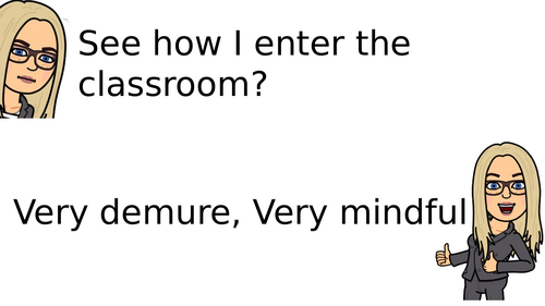 Very demure classroom display | Teaching Resources