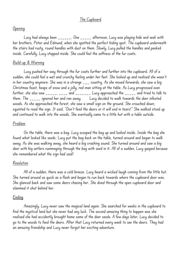 ‘Elf Road’ – Portal Story - Talk for Writing Style English Unit (4 ...