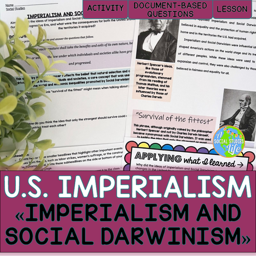 Imperialism, Social Darwinism | Teaching Resources