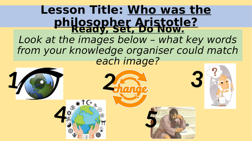 KS3 - Religious Studies/ Education Lesson (RS) - Who was the ...