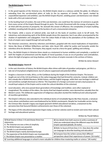 Unleashing Power and Conflict Poetry: AQA English Language Paper 2 ... Unleashing Power and Conflict Poetry: AQA English Language Paper 2 ...