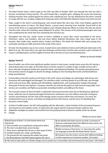Unleashing Power and Conflict Poetry: AQA English Language Paper 2 ... Unleashing Power and Conflict Poetry: AQA English Language Paper 2 ...