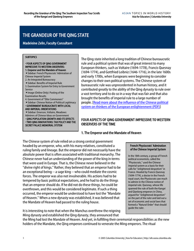 IB History topic 7 - Qing China | Teaching Resources