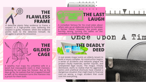 short story - Ruthless - Creative writing | Teaching Resources